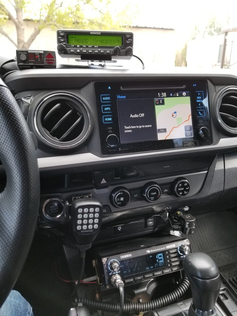 Toyota Tacoma Radio Mounts